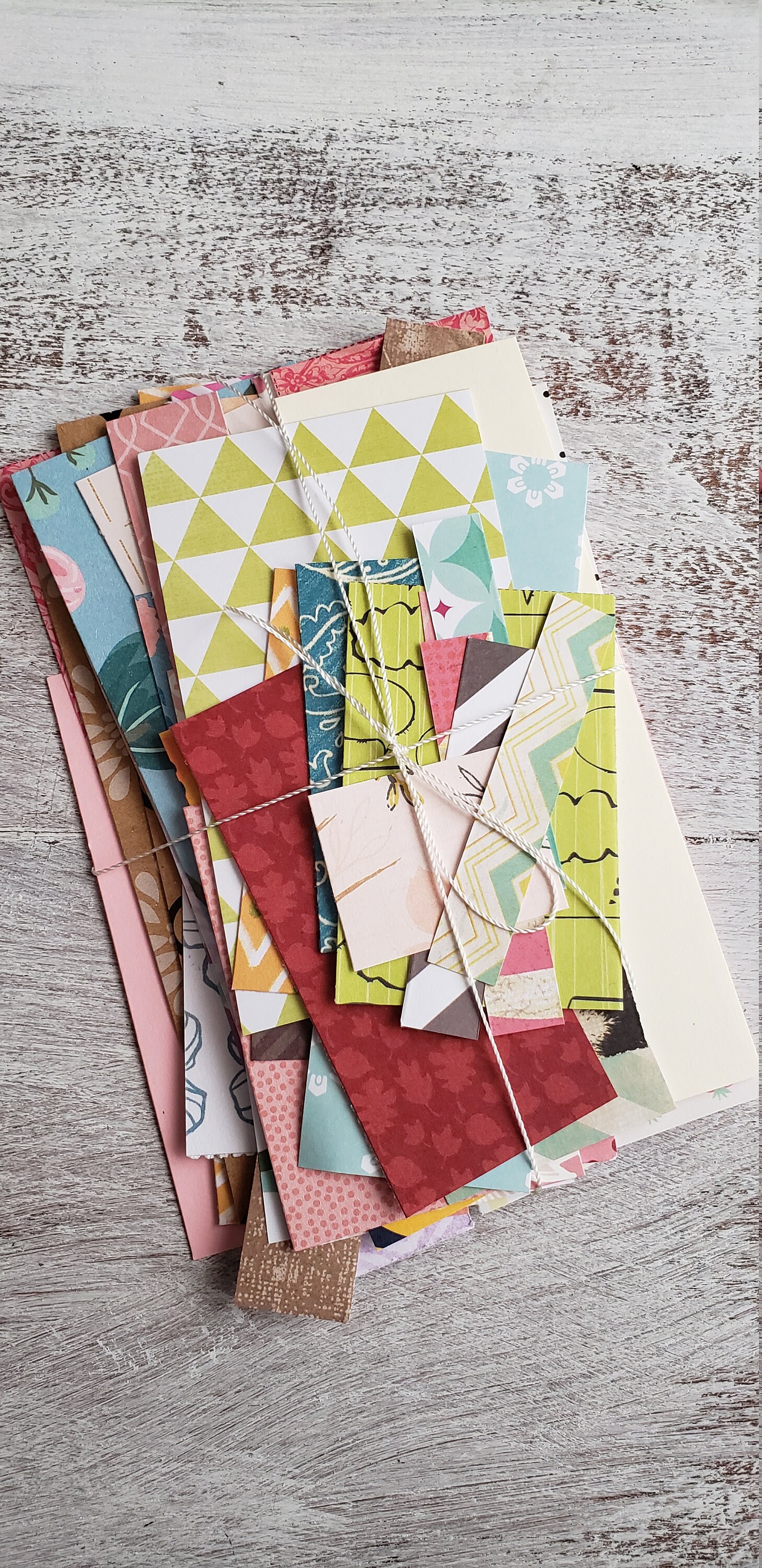 Assorted Scrapbook Paper Assorted Paper Scraps Scrapbook - Etsy