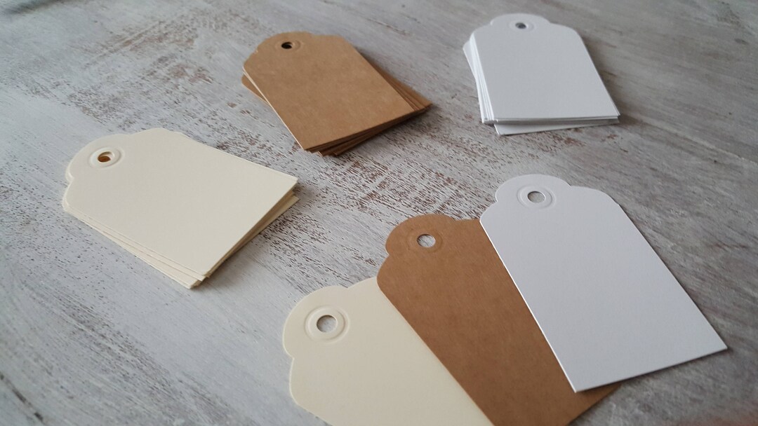 Gift Tags - Paper Gift Tags - Paper Tags - Handmade Gift Tags - Medium ...