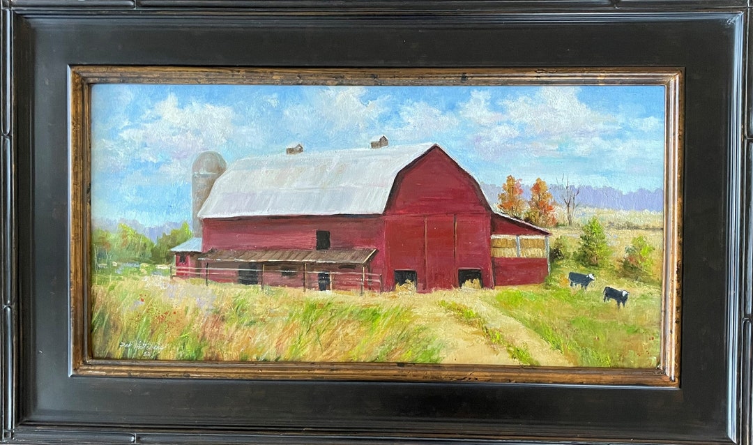 Trolley Stop/ Dechard Tennessee/ Winchester Tennessee/ Barn Painting ...