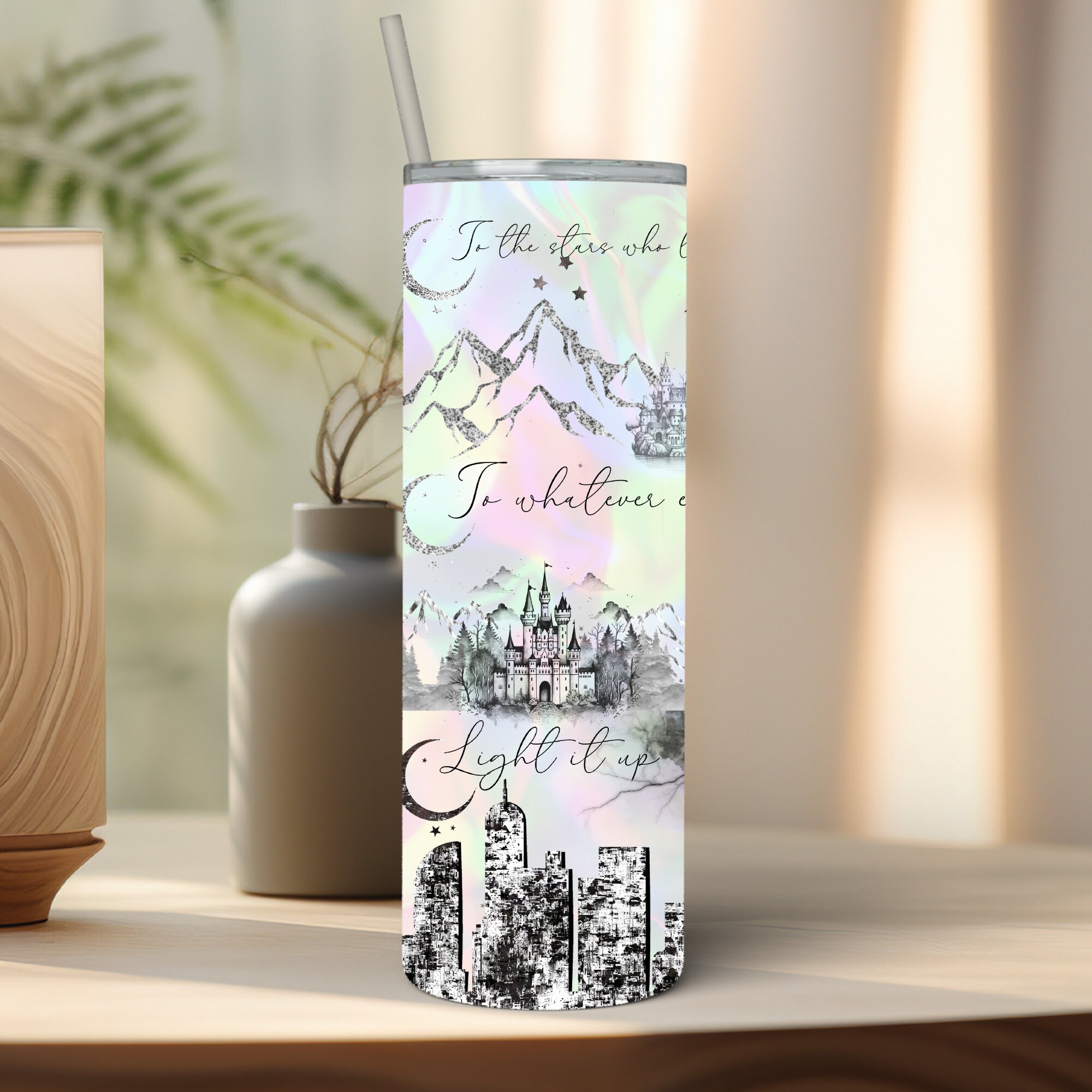 Fae Worlds Overlapping Tumbler - Etsy