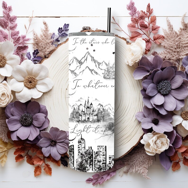 Fae Worlds Overlapping Tumbler - Etsy