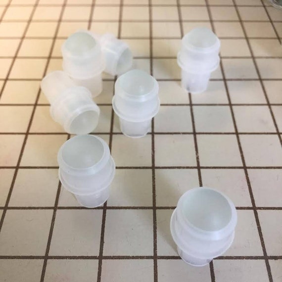 REAL GLASS Roller Ball Inserts CLEAR Glass Replacement Part - Etsy