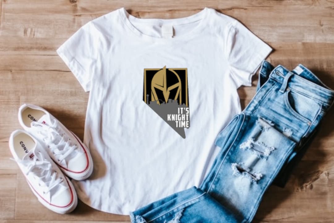It's Knight Time! - Vegas Golden Knights Nevada Shirt - Etsy
