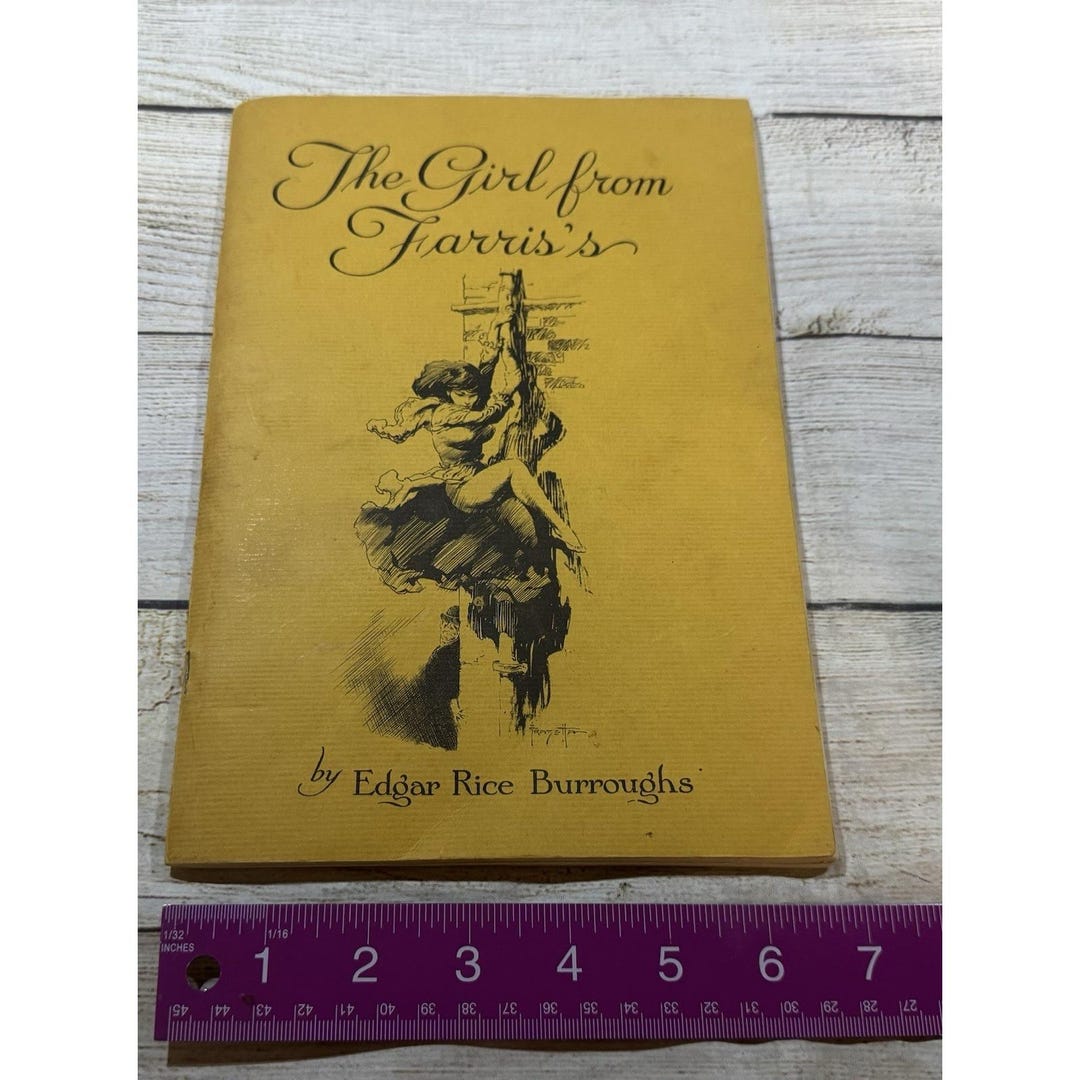 1965 THE GIRL From FARRIS'S Edgar Rice Burroughs 1st First Edition Book ...