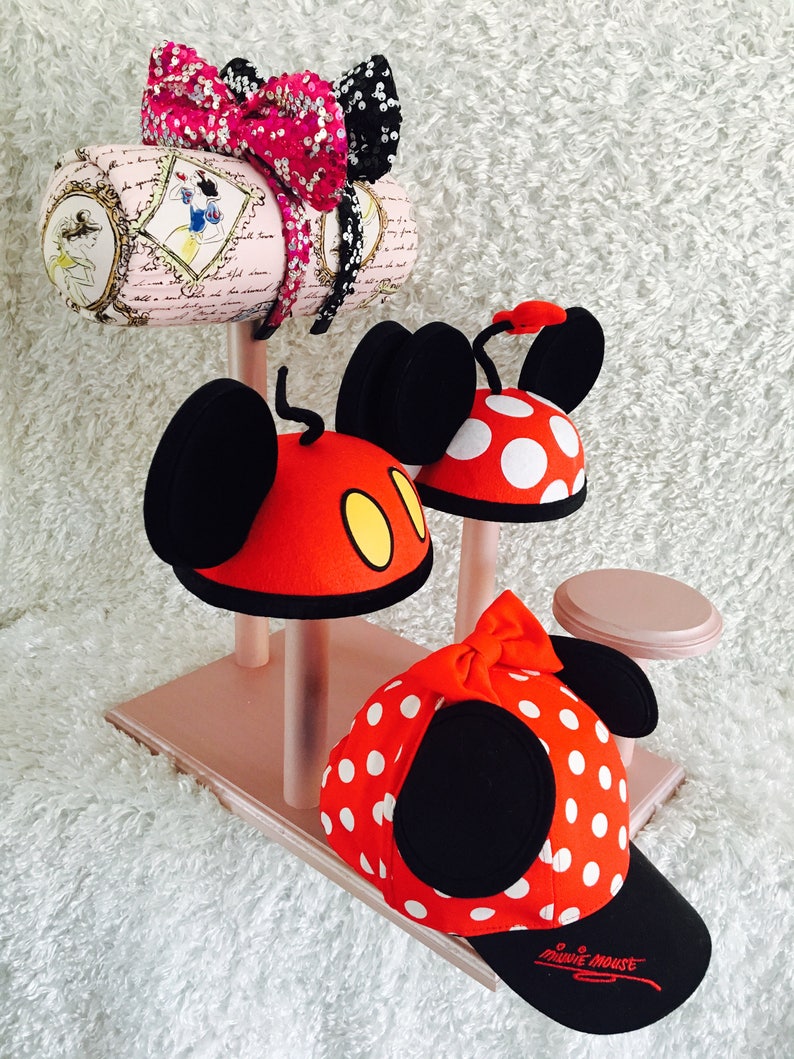 Single Row Mouse Ear Display and 4 Hat Holders - Etsy