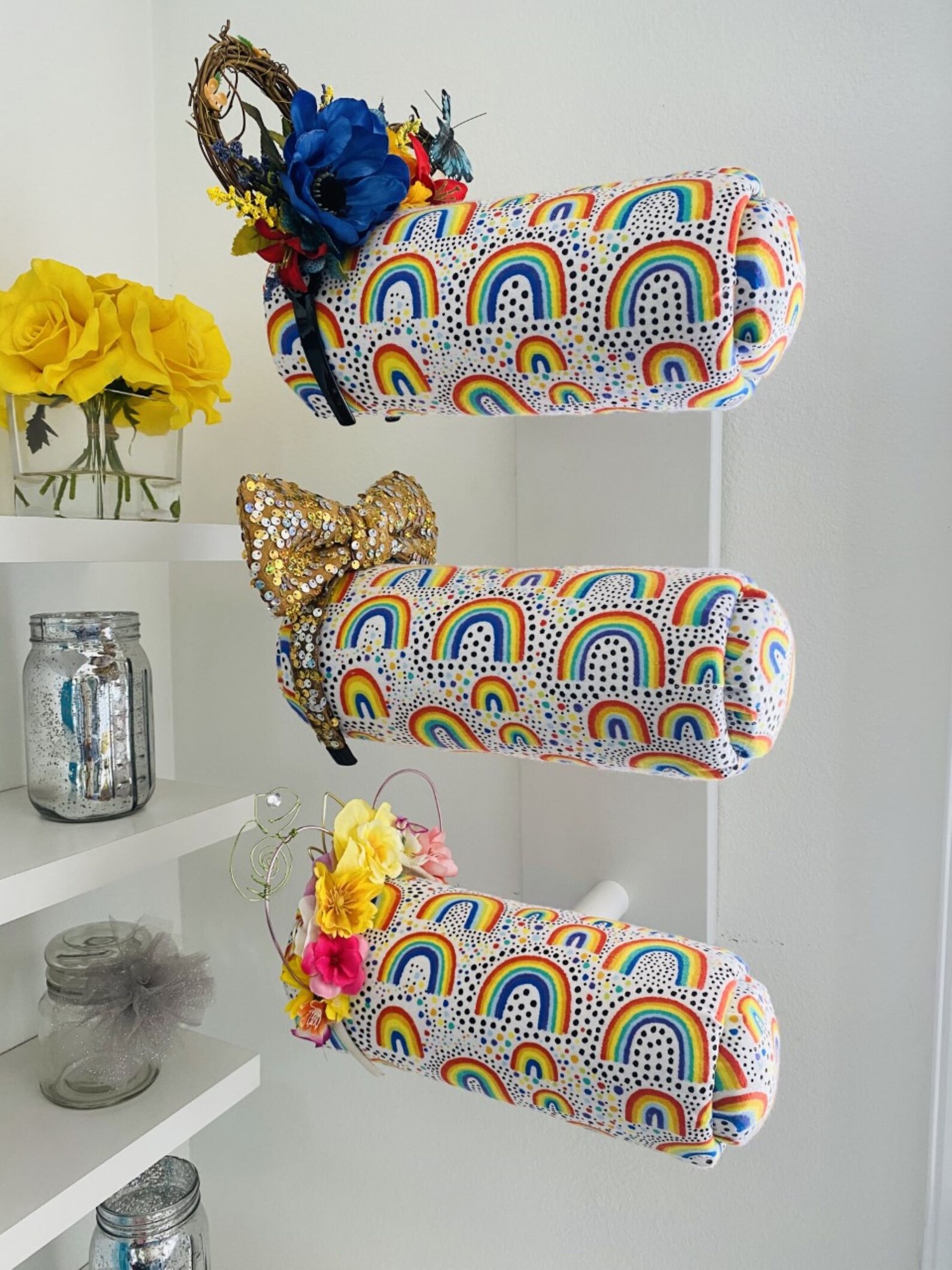 Rainbow Print Different Base Colors Available - Etsy