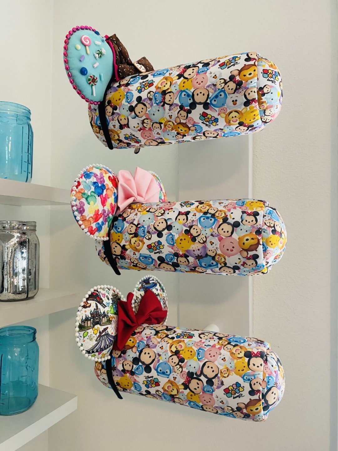 Tsum Tsum Packed Print Different Base Colors Available - Etsy