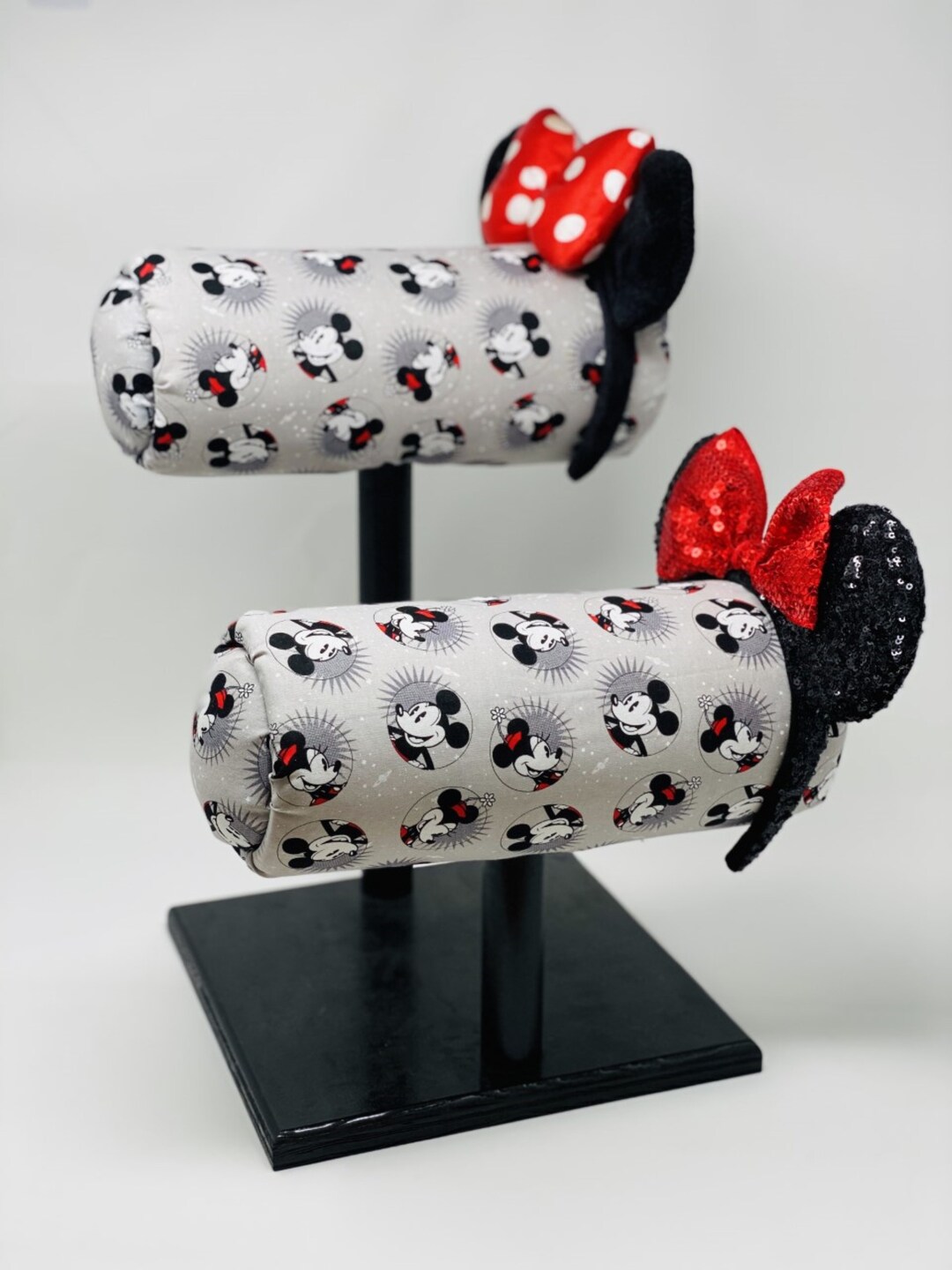 Mickey and Minnie Grey Print Different Base Colors Available - Etsy