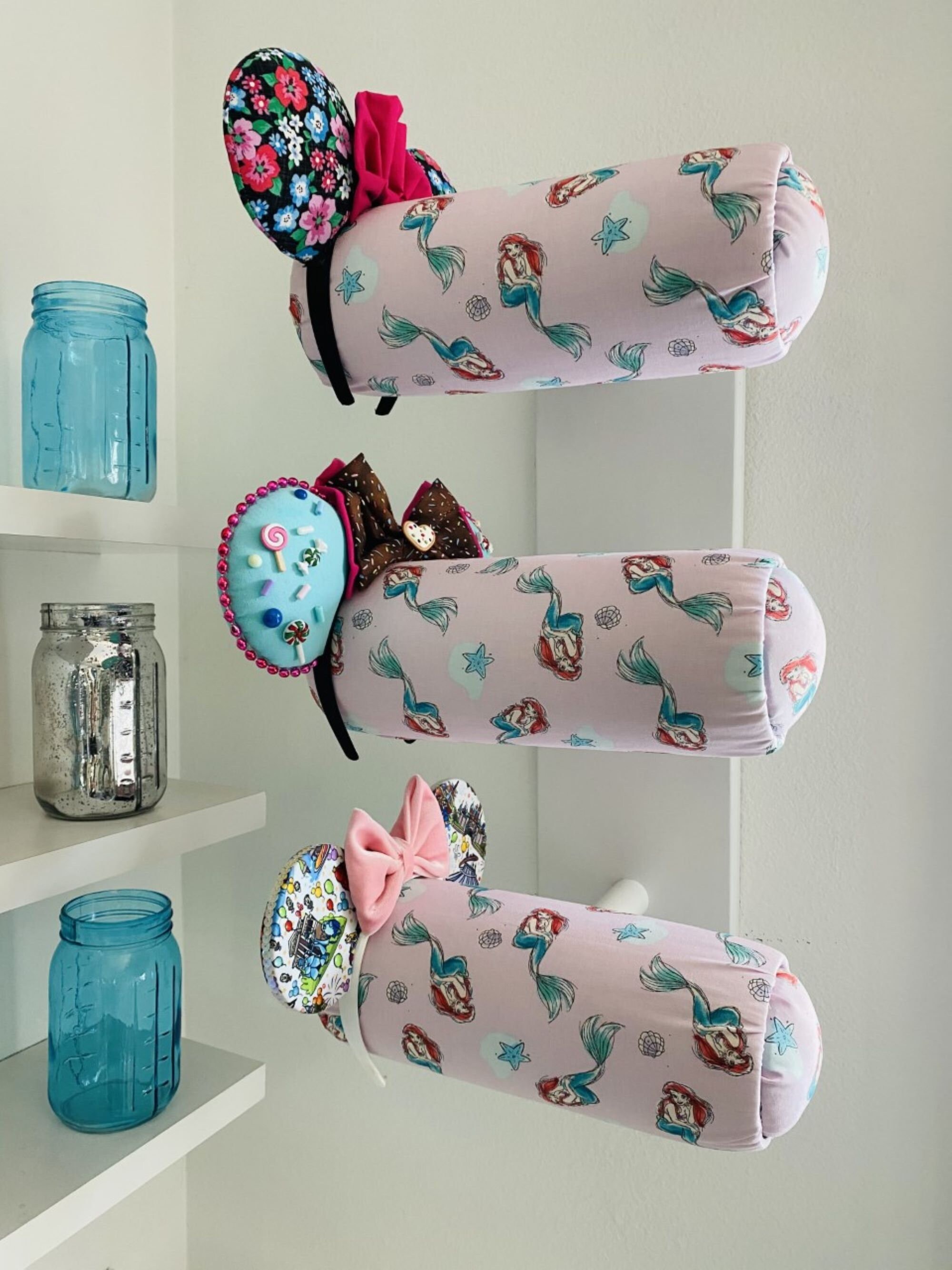 Little Mermaid Pink Print Different Base Colors Available | Etsy