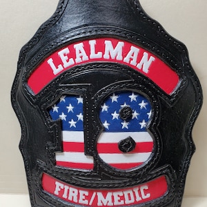 CUSTOM LEATHER Shield Front Patch Plaque Custom Made Leather - Etsy