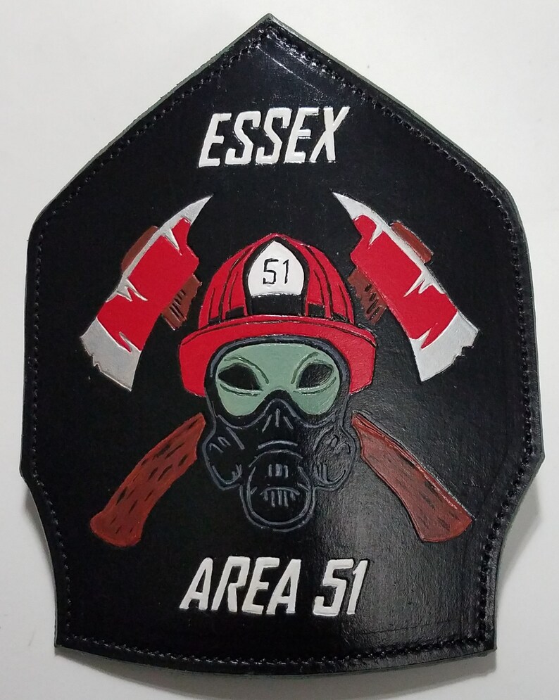 CUSTOM LEATHER Shield Front Patch Plaque Custom Made Leather - Etsy