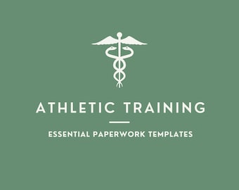 Athletic Trainer Soap Note Template - Etsy