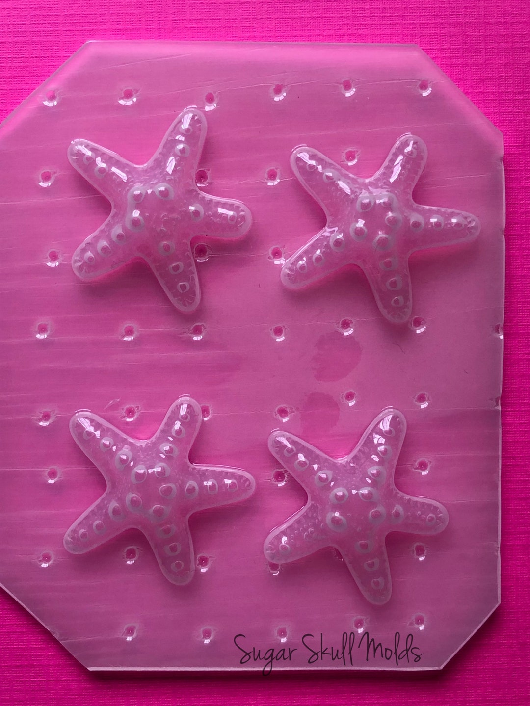 4pc Realistic Starfish Sea Life Ocean Shell Flexible Plastic - Etsy