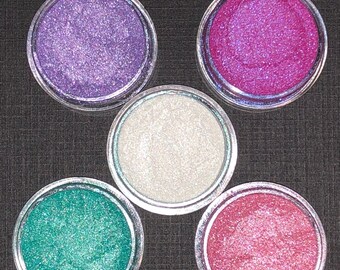 Visual Arts Craft Supplies & Tools 5 Jars Of Sparkling AB Rainbow Craft ...