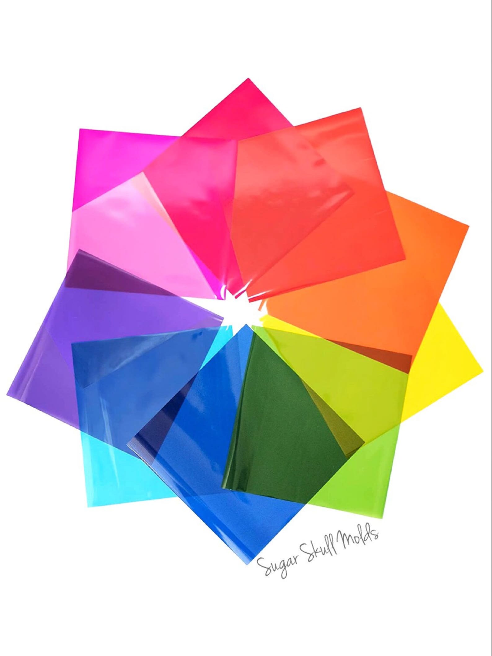 20pc Assorted Red Orange Yellow Blue Green Pink Purple - Etsy