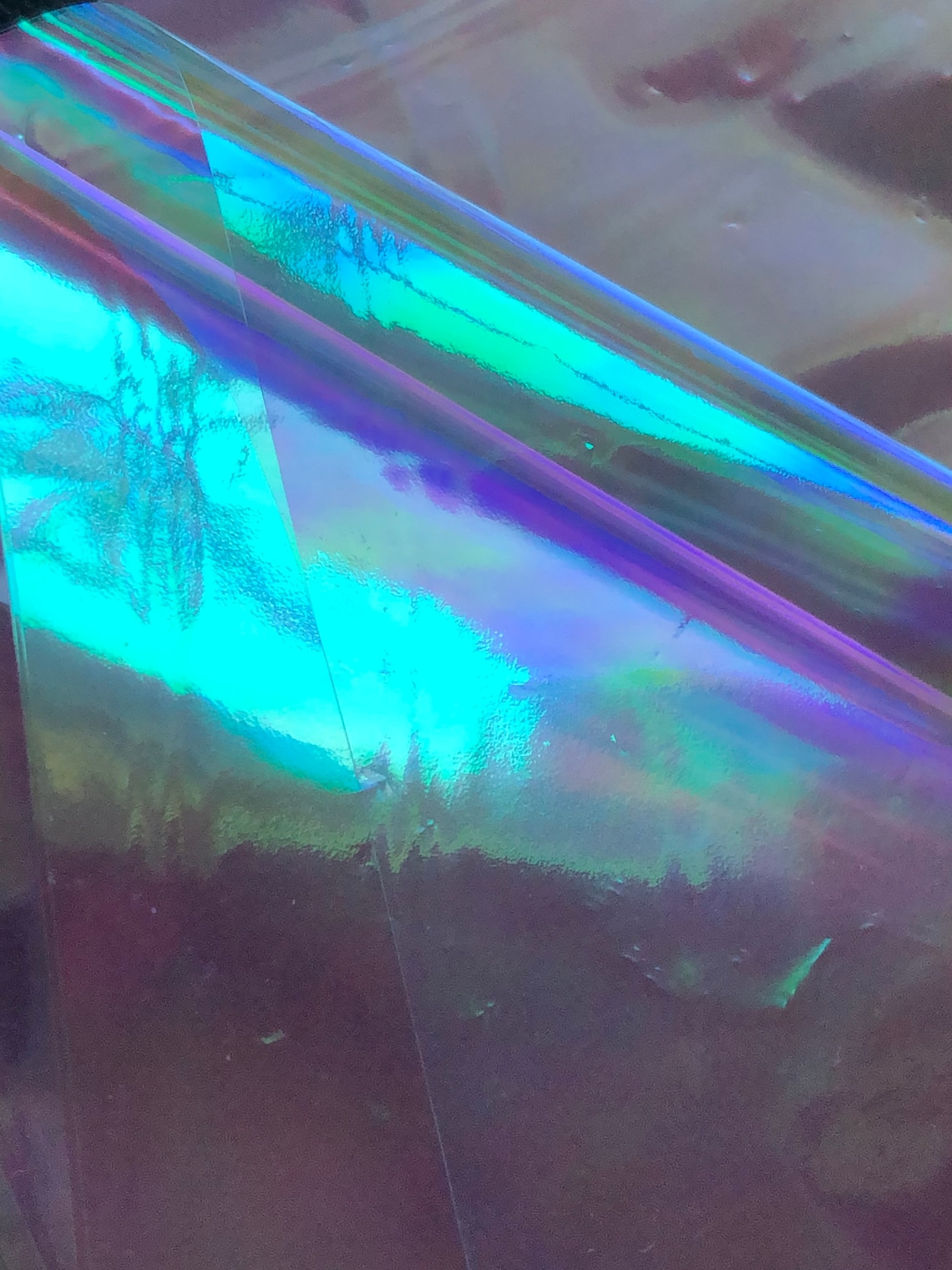20pc Assorted Iridescent Clear Cellophane Film Sheets for | Etsy