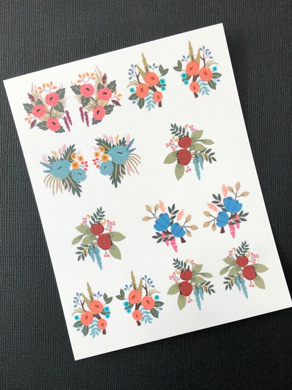 Water Slide Image Transfer Decal Sheet for Polymer Clay - Etsy