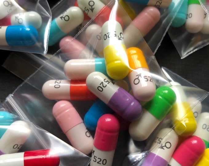 20pcs Kawaii Fake Pill Capsule Pills for Decoration Only - Etsy