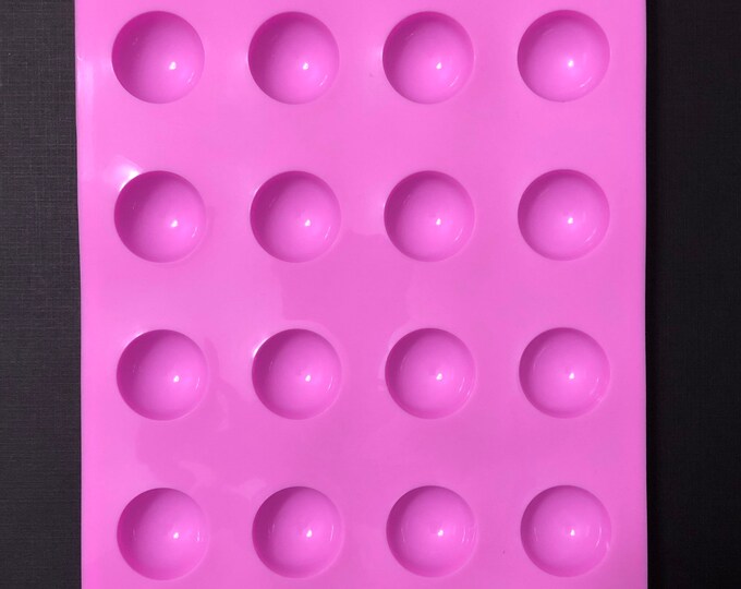 24pc 27mm Silicone Dome Mold for Resin and More - Etsy