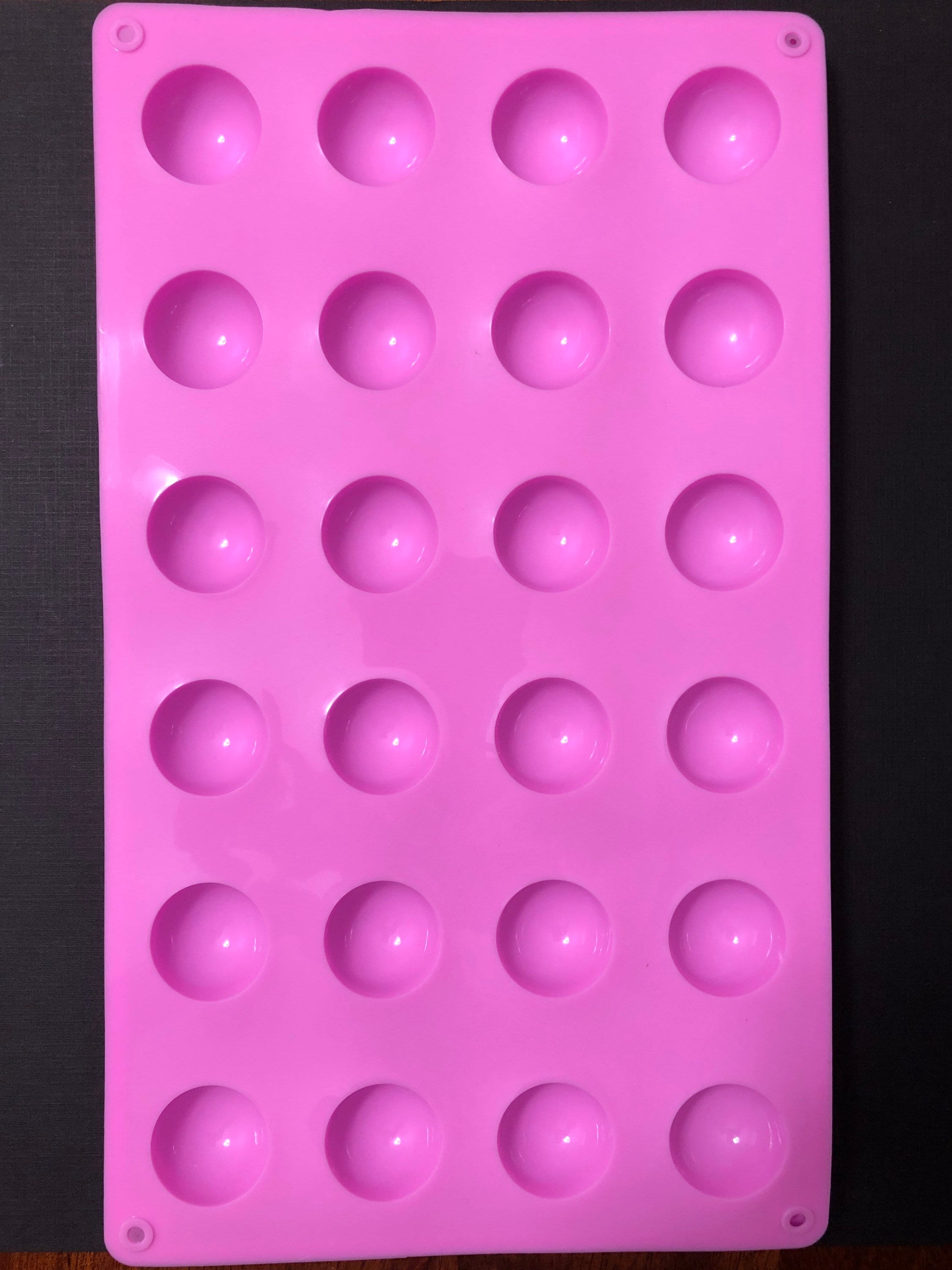 24pc 27mm Silicone Dome Mold for Resin and More - Etsy