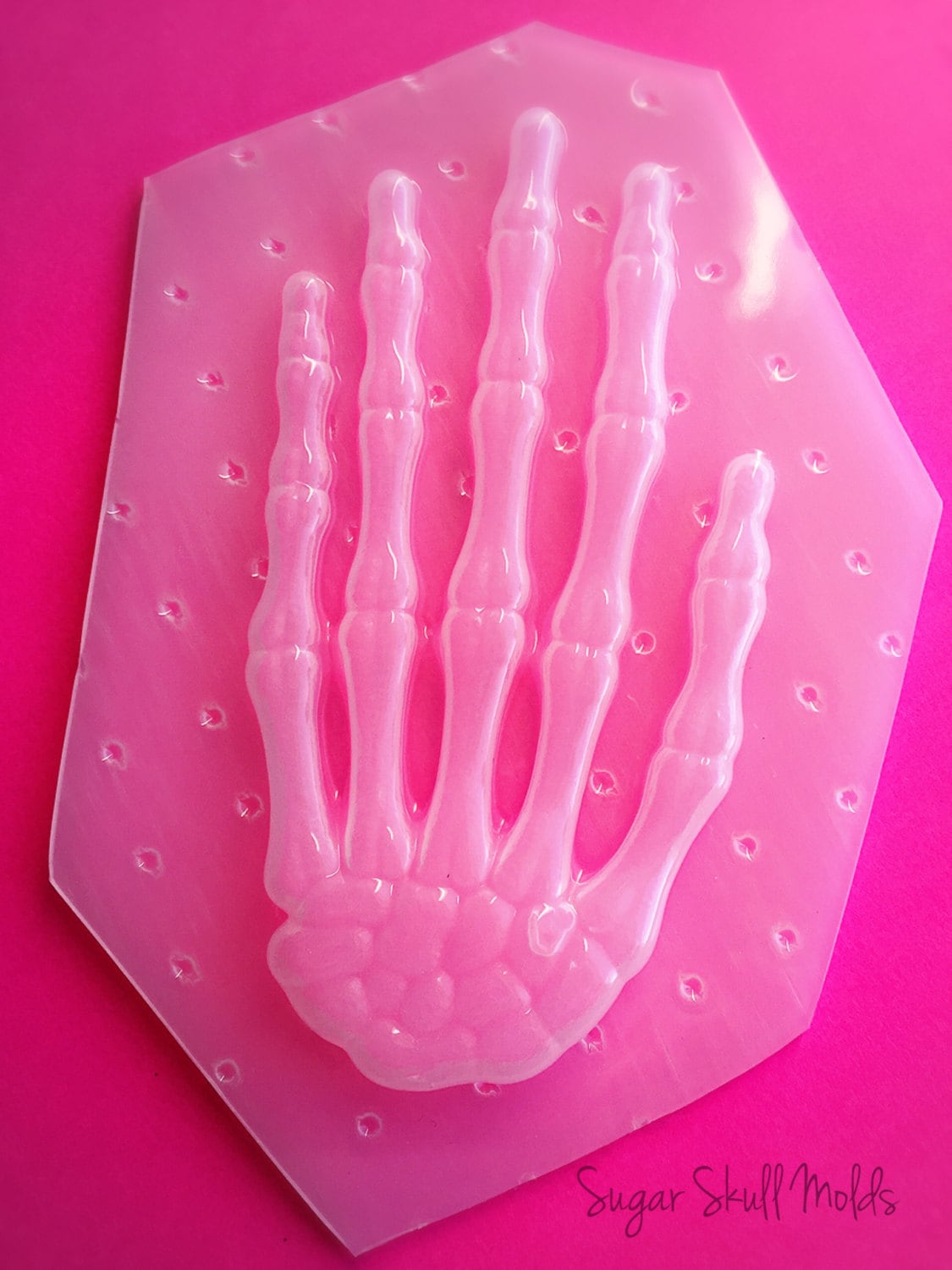 Large Detailed Skeleton Hand Left or Right Flexible Plastic - Etsy