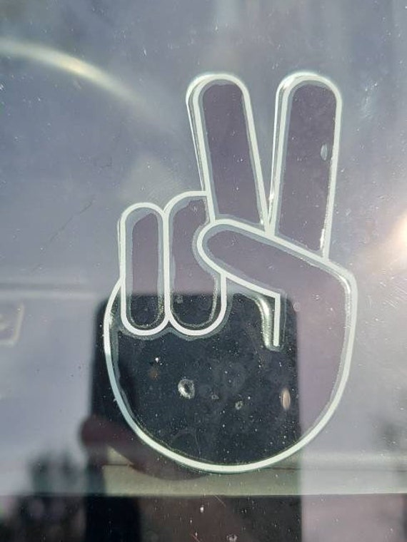 Electronics & Accessories Car Parts & Accessories Wave Peace Sign ...