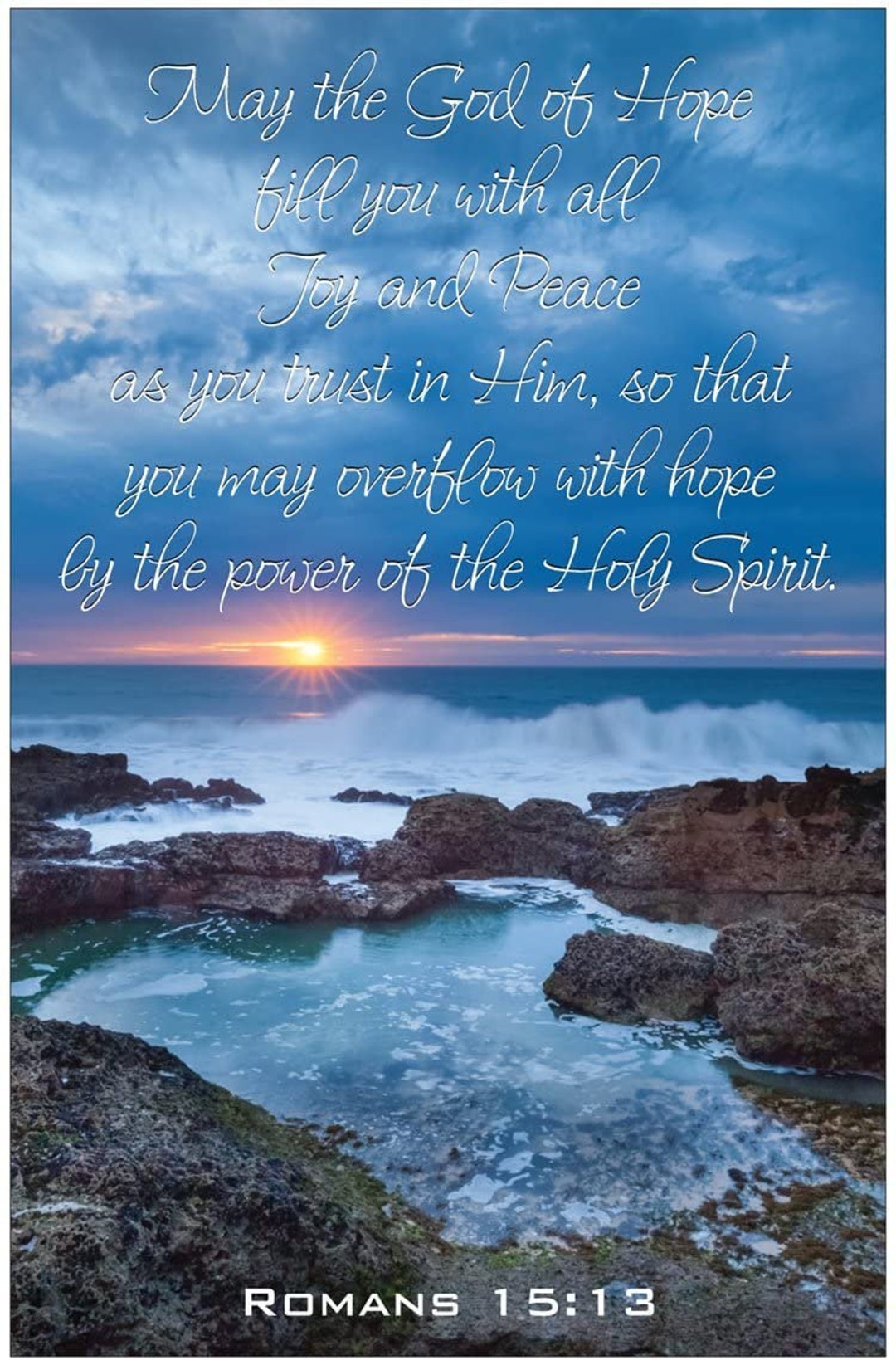 God of Hope 11'' X 17'' Inspirational Christian Poster-a73 - Etsy