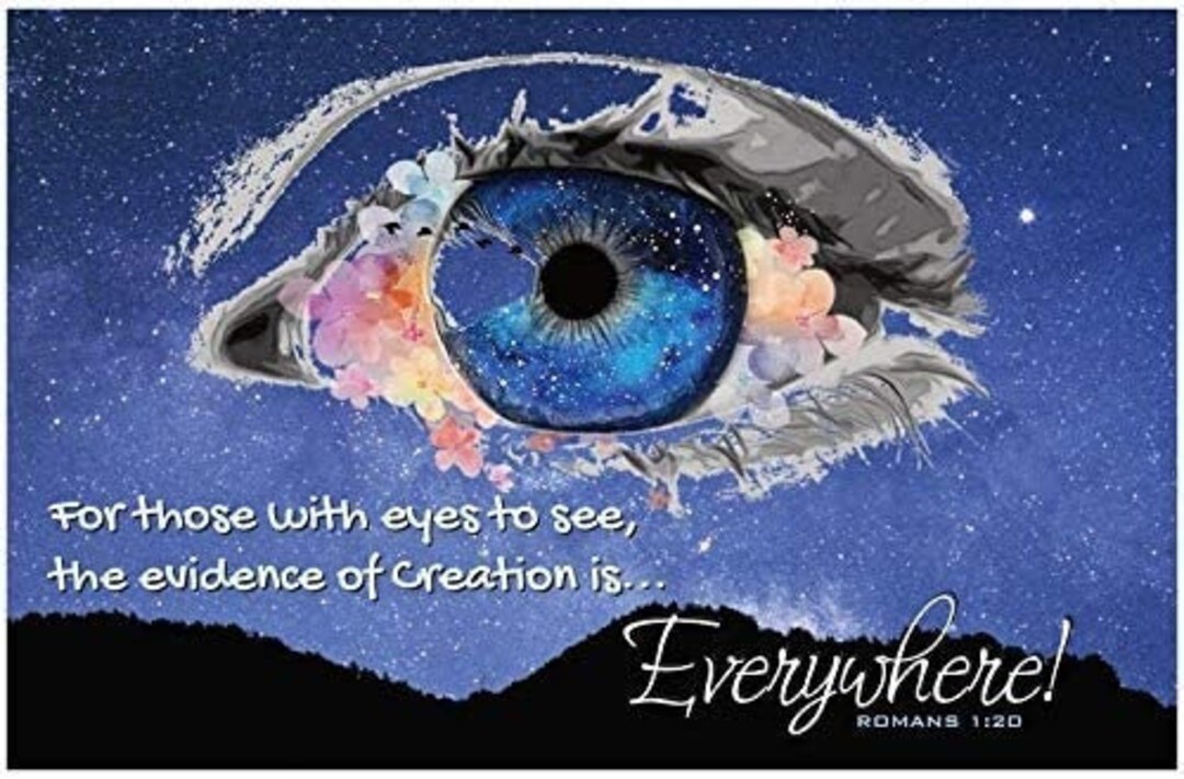 Evidence of Creation 11'' X 17'' Inspirational Christian Poster-k74 - Etsy
