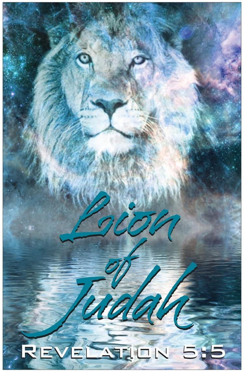 Lion of Judah 11'' X 17'' Inspirational Christian Poster-b49 - Etsy
