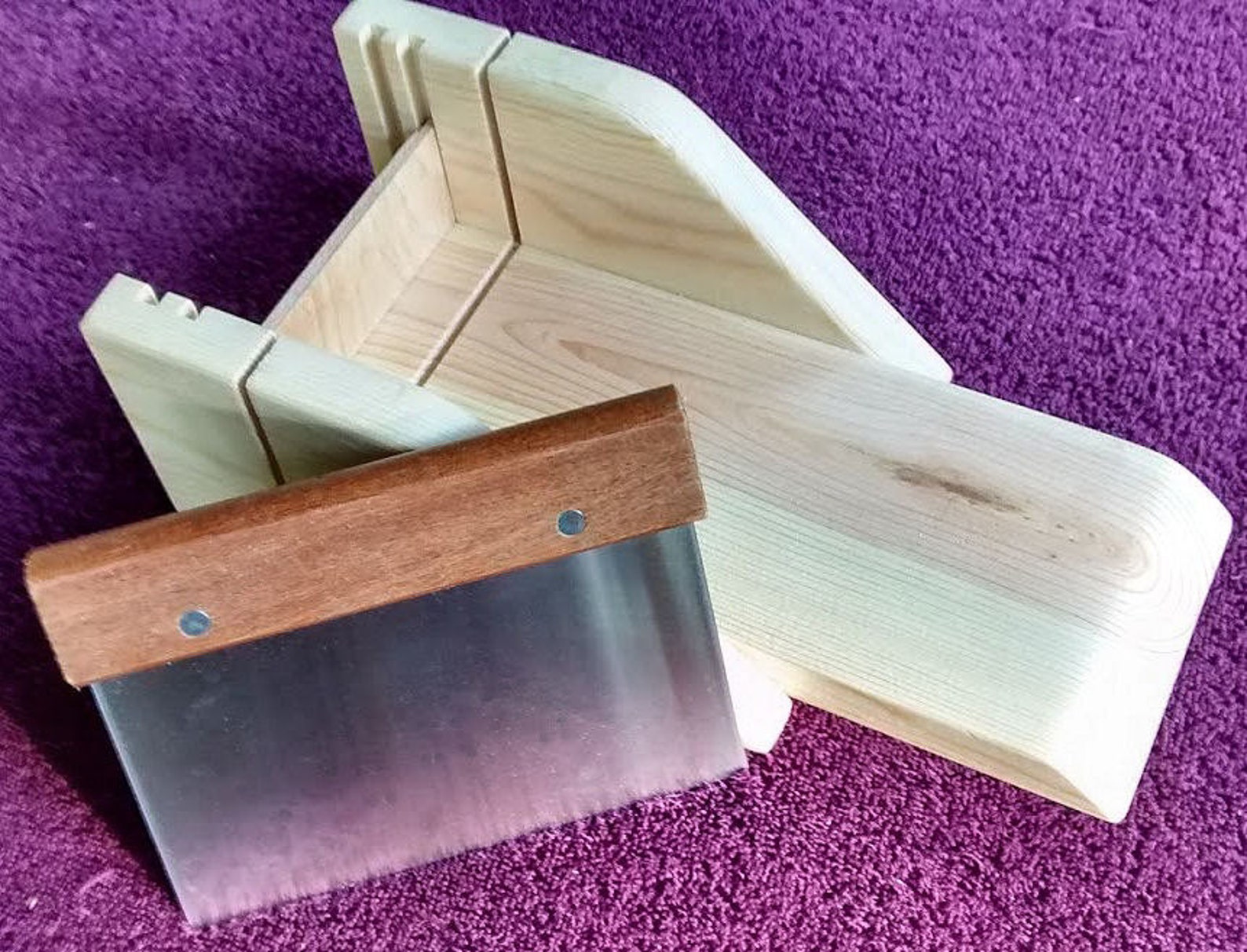 Wood Soap Cutting Box and Cutter - Etsy
