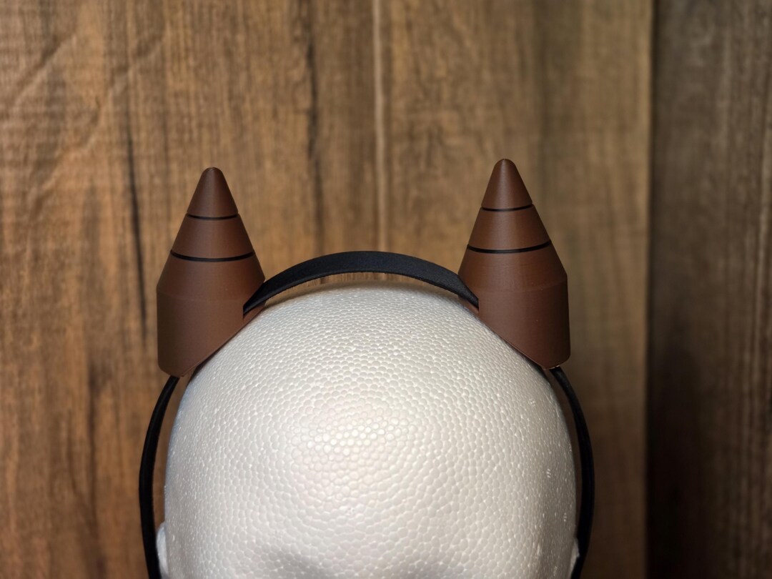 Nubby Horns for Cosplay 3D Printed With Headband - Etsy
