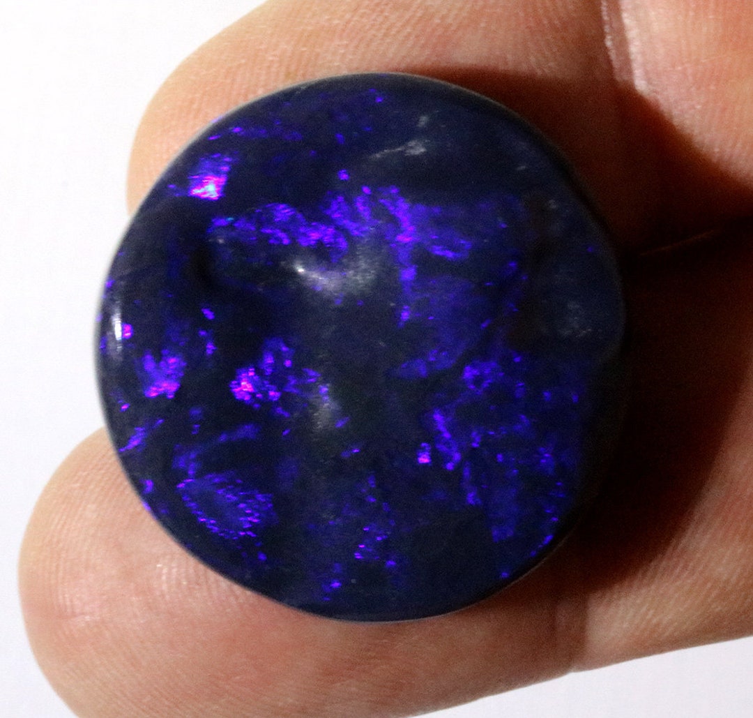Electric Blue Black Opal Large Specimen 29.2ct Australian Opal - Etsy