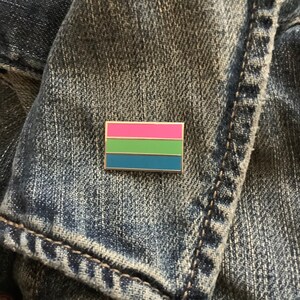 Poly Pride Flag Enamel Pin - Poly Pride, Enamel Pin, Poly Love - Etsy