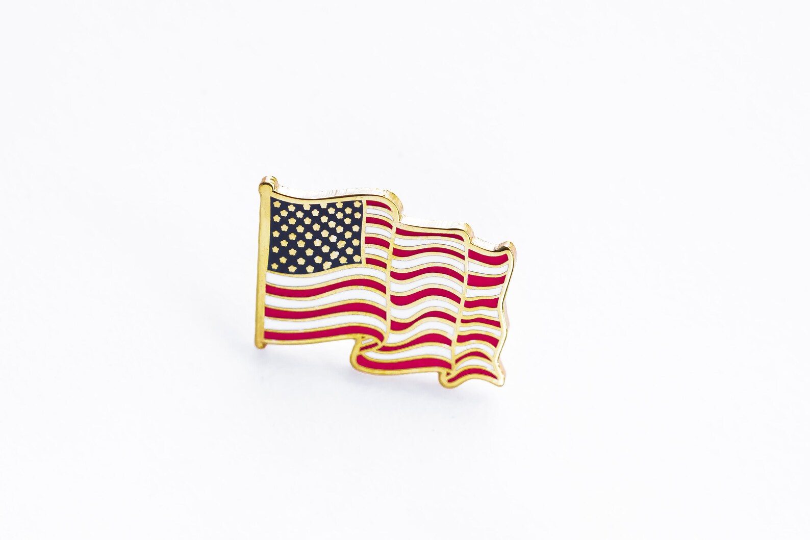 American Flag Enamel Pin Lapel Pin Flag Pin USA Enamel Pin - Etsy