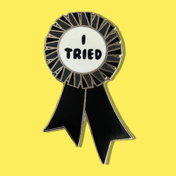 Blank Participation Ribbon