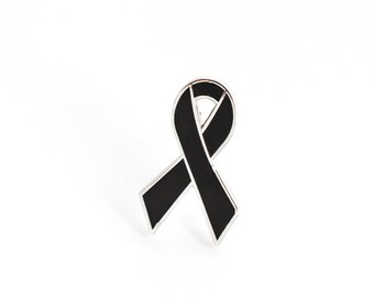 Melanoma Cancer Awareness Black Ribbon Cancer Support Skin - Etsy