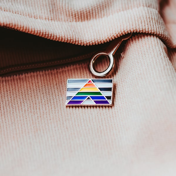 Lgbt Ally Pin Etsy