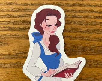 Princess Belle Stickers - Etsy UK