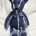 Denim Rag Teddy Bear - Etsy