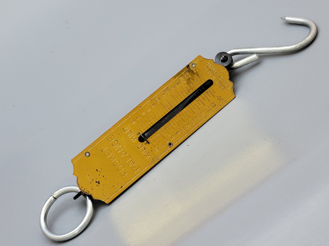 Old German Hangable Weight Scale, Circa 1970s, for Weight up to 25 ...