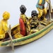 Vintage Japanese Celluloid Miniature Figurine of a Sailing Boat ...