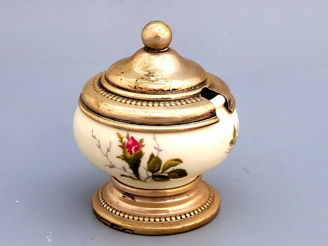 Rosenthal Selb Plossberg Mini Porcelain Jar for Salt/saccharin/mustard ...