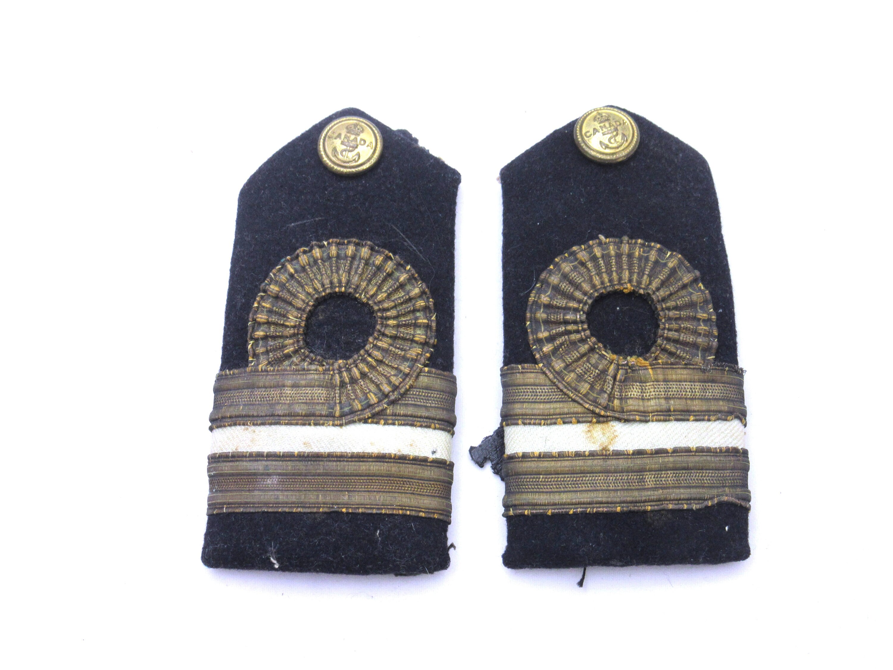 Antique Shoulder Badges/shoulder Rank of the Canadian Cost - Etsy