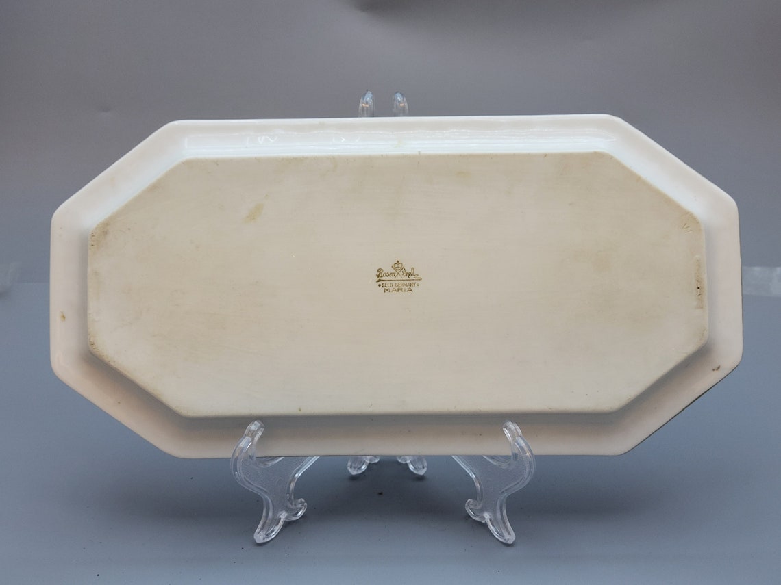 Rare! Antique Rosenthal Selb - Germany MARIA Color Porcelain Platter ...