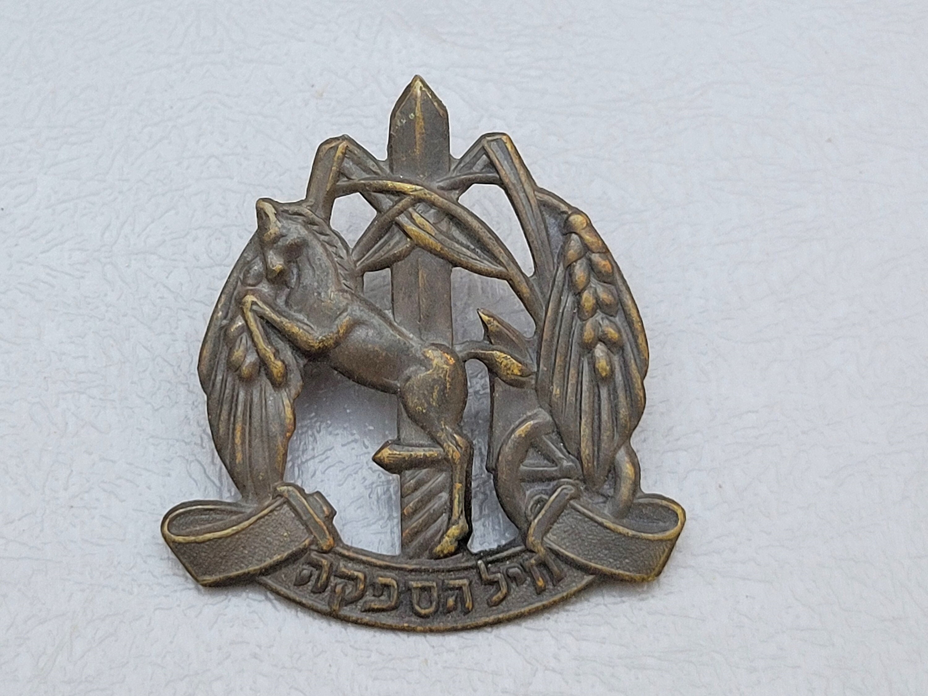 RARE IDF Supply Corps Cap/beret Badge Bronze Second - Etsy