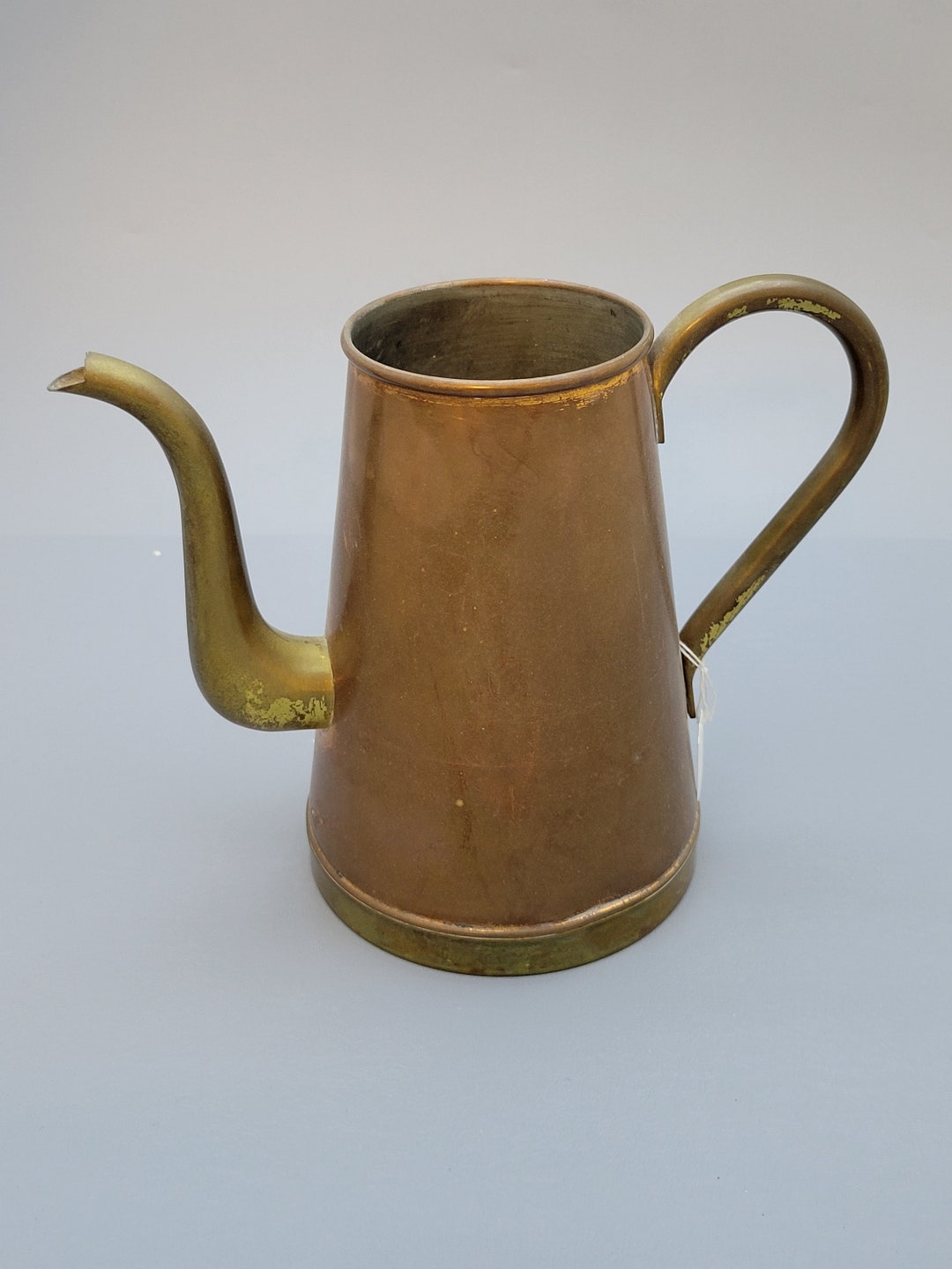 Antique Belgian Copper Coffee Pot With Nice Patina. Marked - Etsy