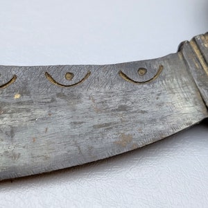 Short Decorative Curved Arab Sword, in Classic Arab Style, Made of ...