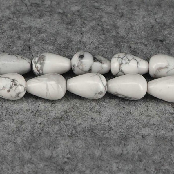 White Stone Beads - Etsy