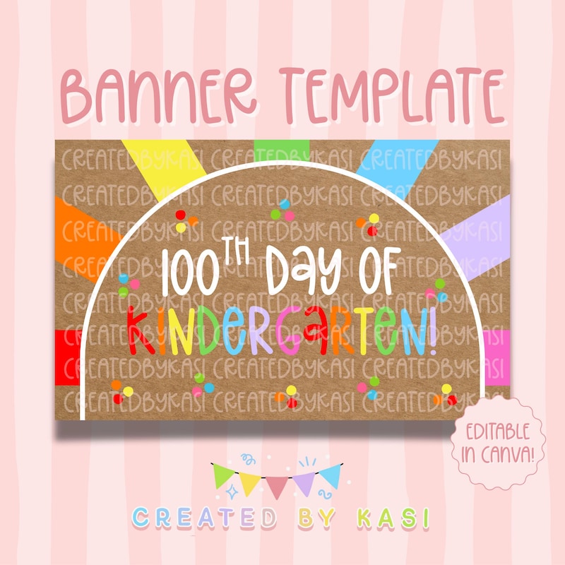 100th Day of School Poster - Etsy