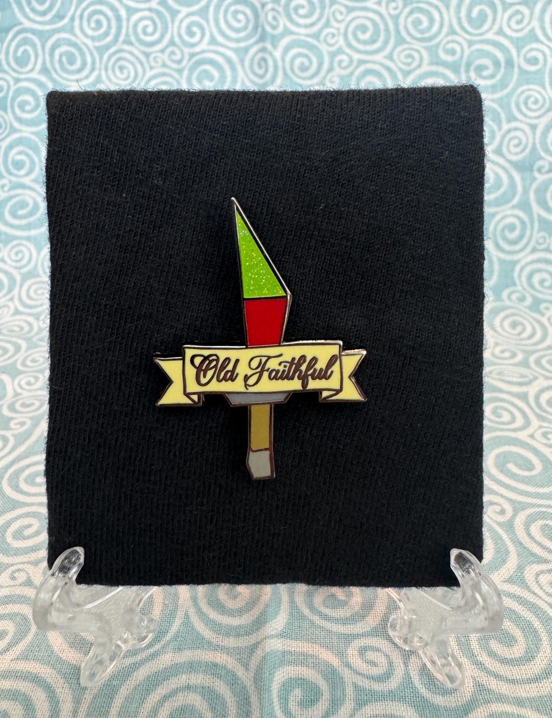 Dragon Dagger P++ DDS Old School Runescape Hard Enamel Glitter Pin OSRS ...